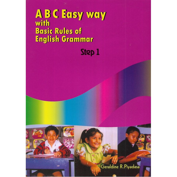 A B C Easy Way With Basic Rules Of English Grammar Step 1